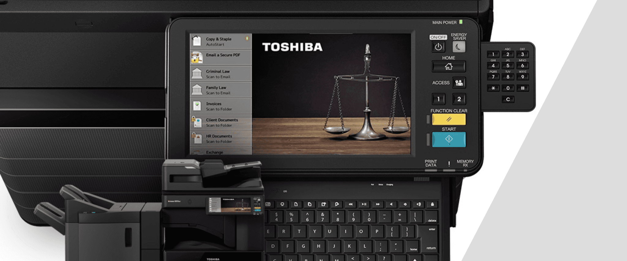 Customizing Your MFP - Toshiba