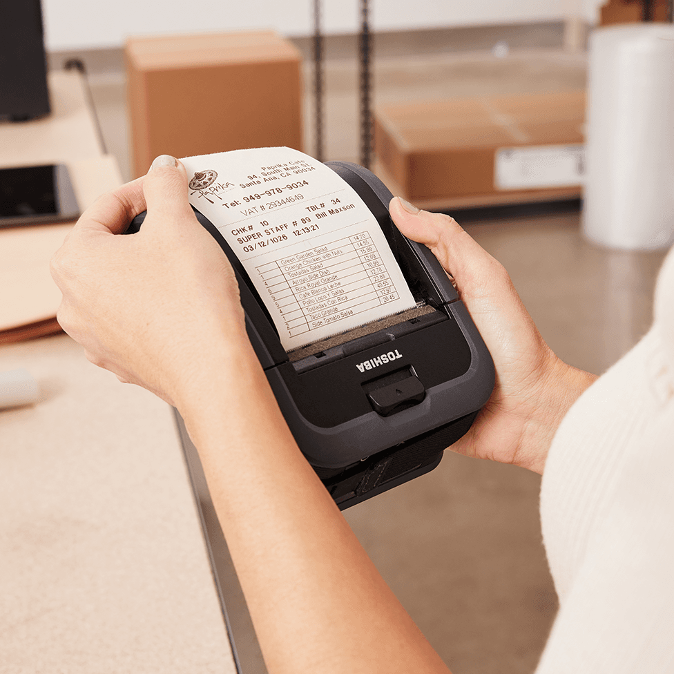 Durable, Reliable Label Printer & Receipt Printer Options | Toshiba